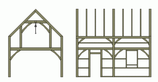 Timber Frame Joinery - Timber Frame House Plans