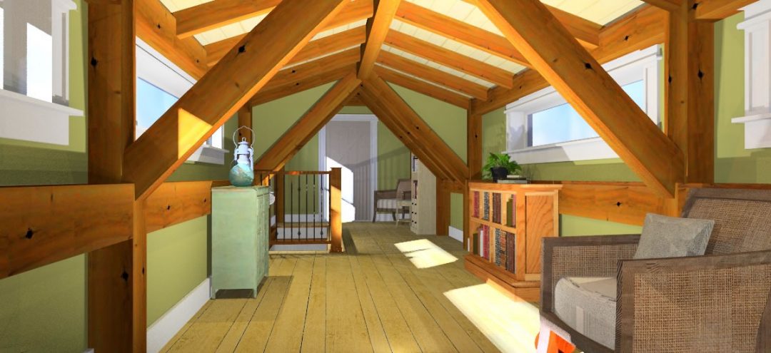 The LaHave Lighthouse - Timber Frame House Plans