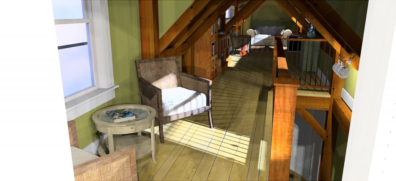 The LaHave Lighthouse - Timber Frame House Plans