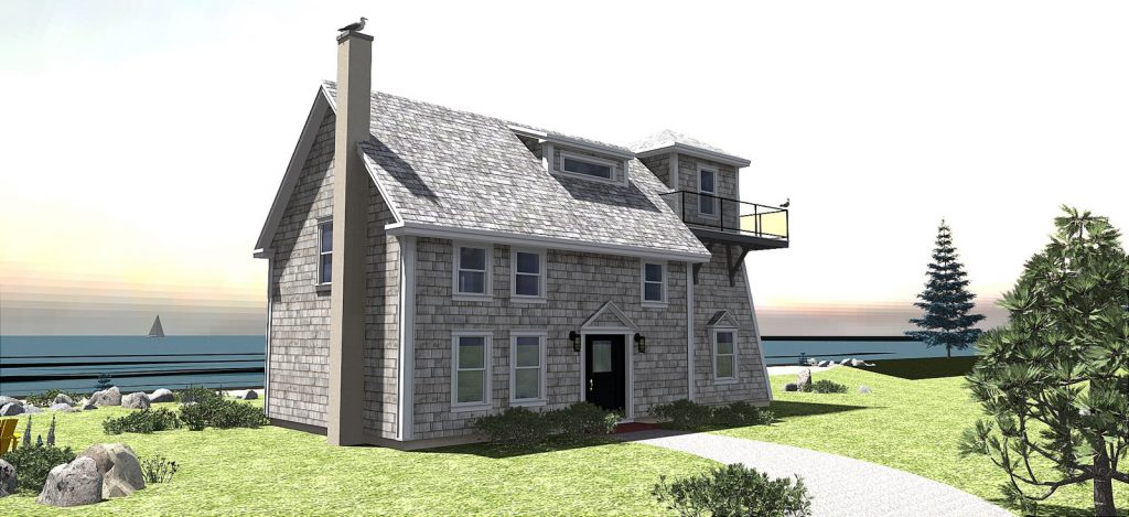 The LaHave Lighthouse - Timber Frame House Plans